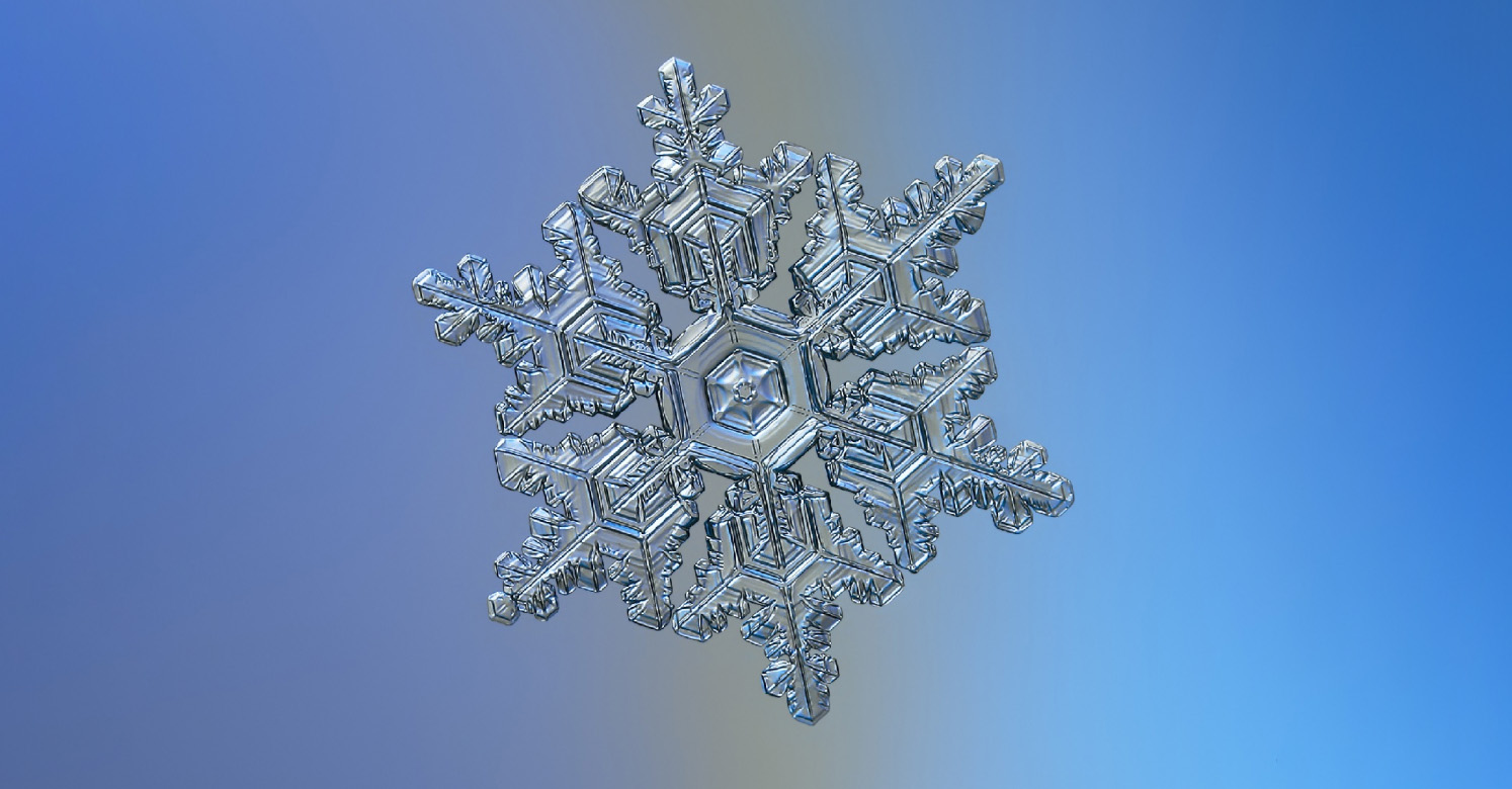 Fractals In Snowflakes
