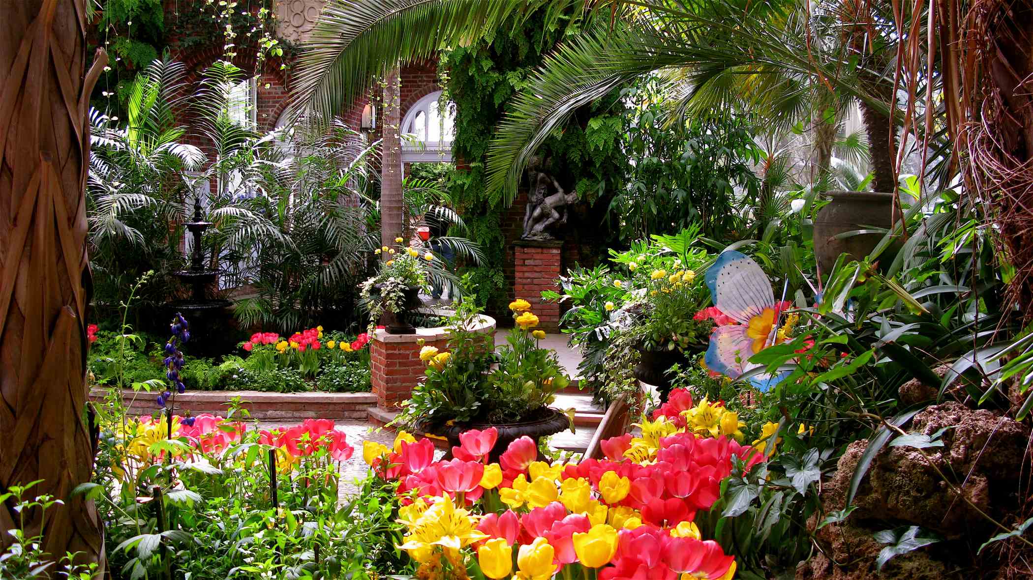 Spring Flower Show 2009: Gardens Aflutter | Phipps Conservatory and ...