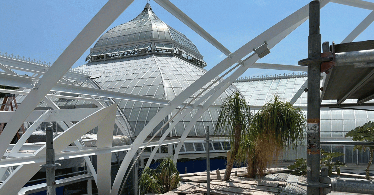 Glasshouse Renovations: Past and Present | Phipps Conservatory and ...