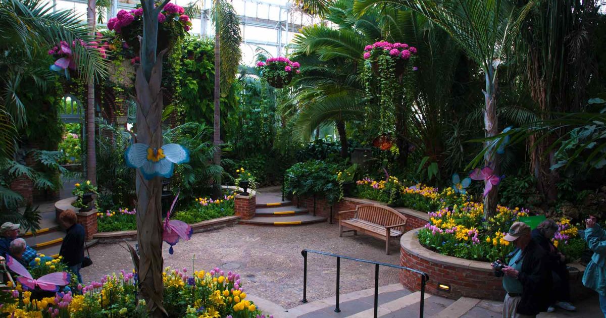 Spring Flower Show 2009: Gardens Aflutter | Phipps Conservatory and ...
